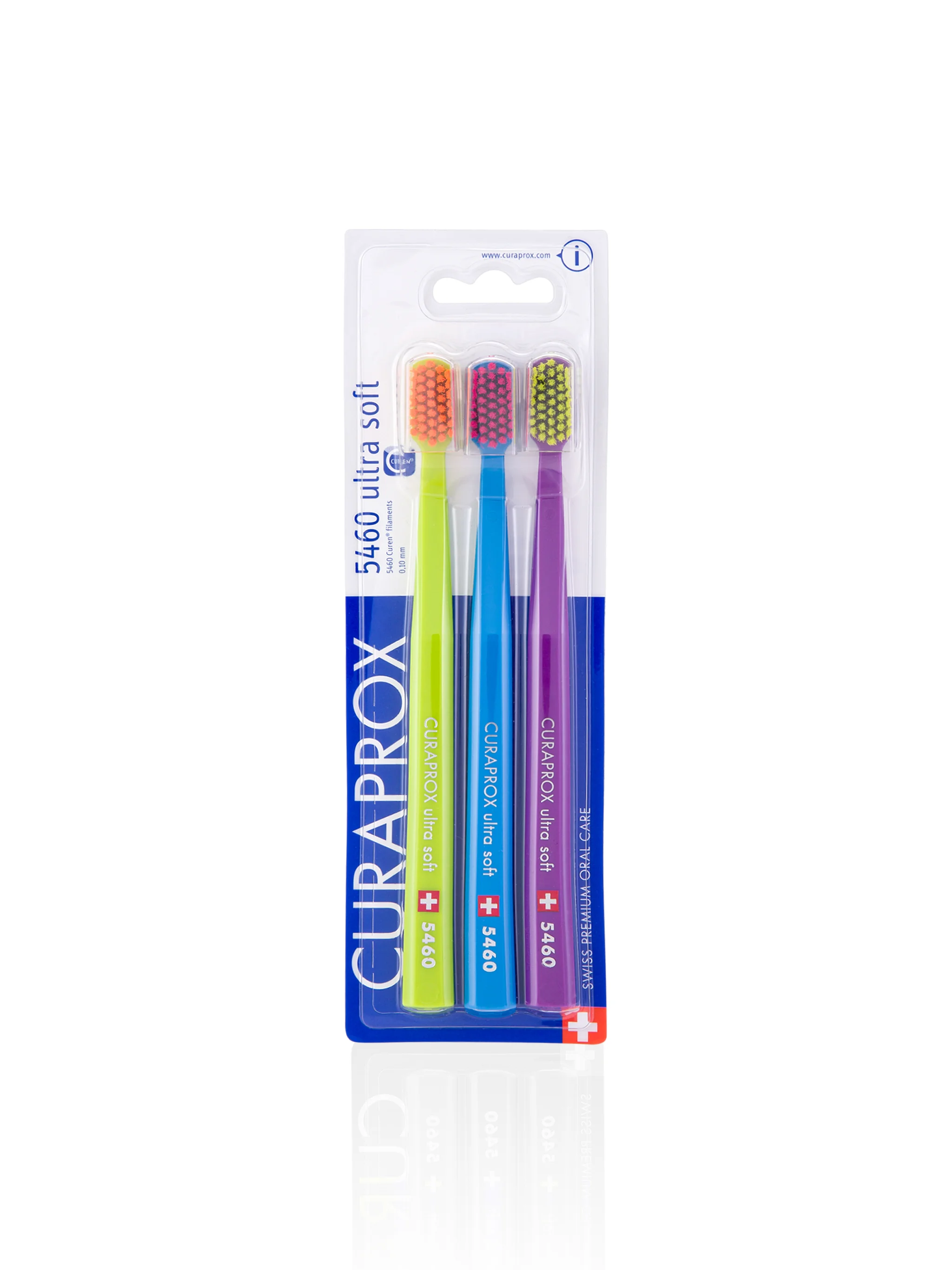 Curaprox Cs 5460 Ultra Soft Toothbrush 3 Pack Gentle Cleaning for ...