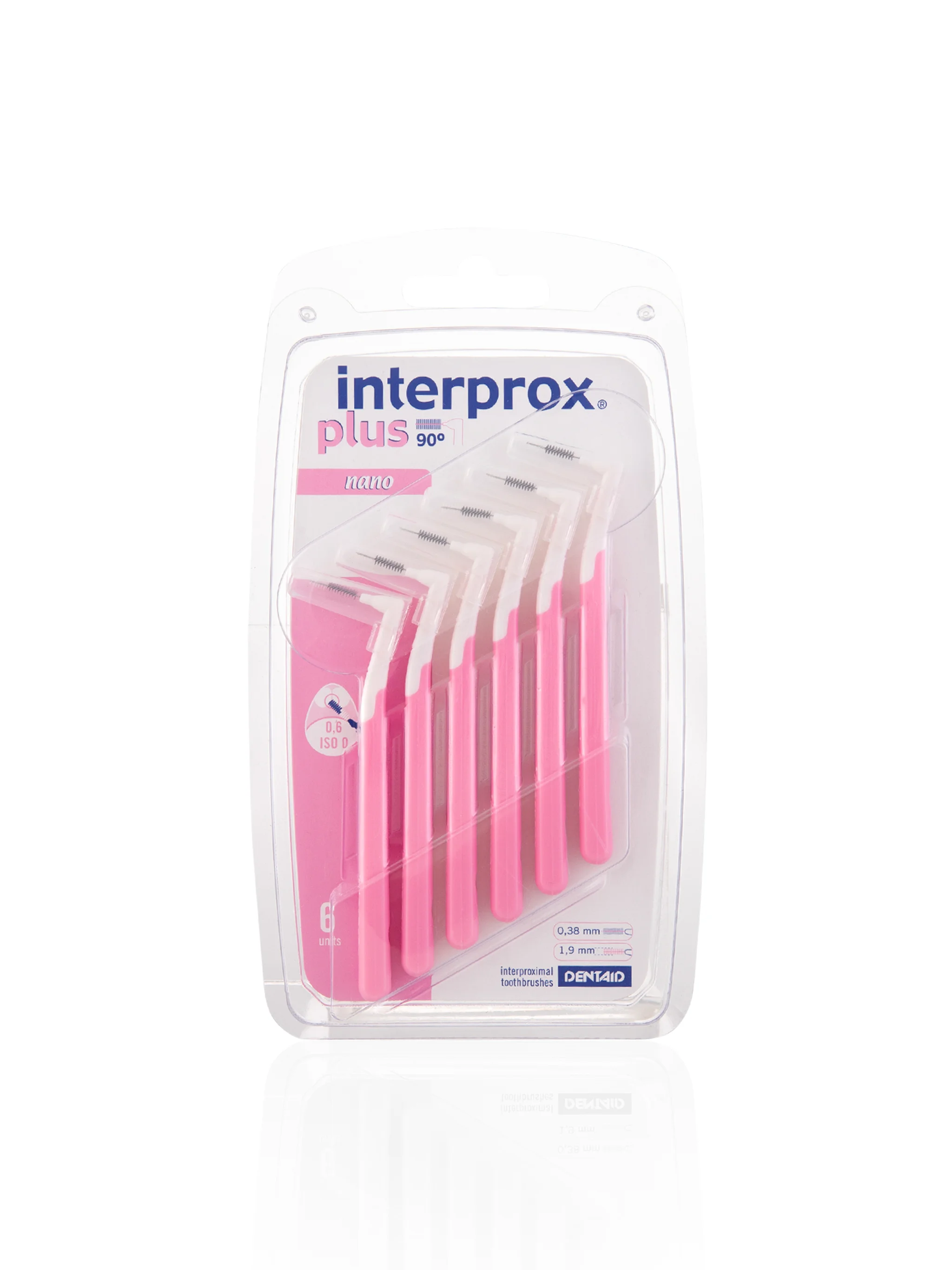 Dentaid Interprox Plus 2G Nano Blister Eliminates Plaque - 6x