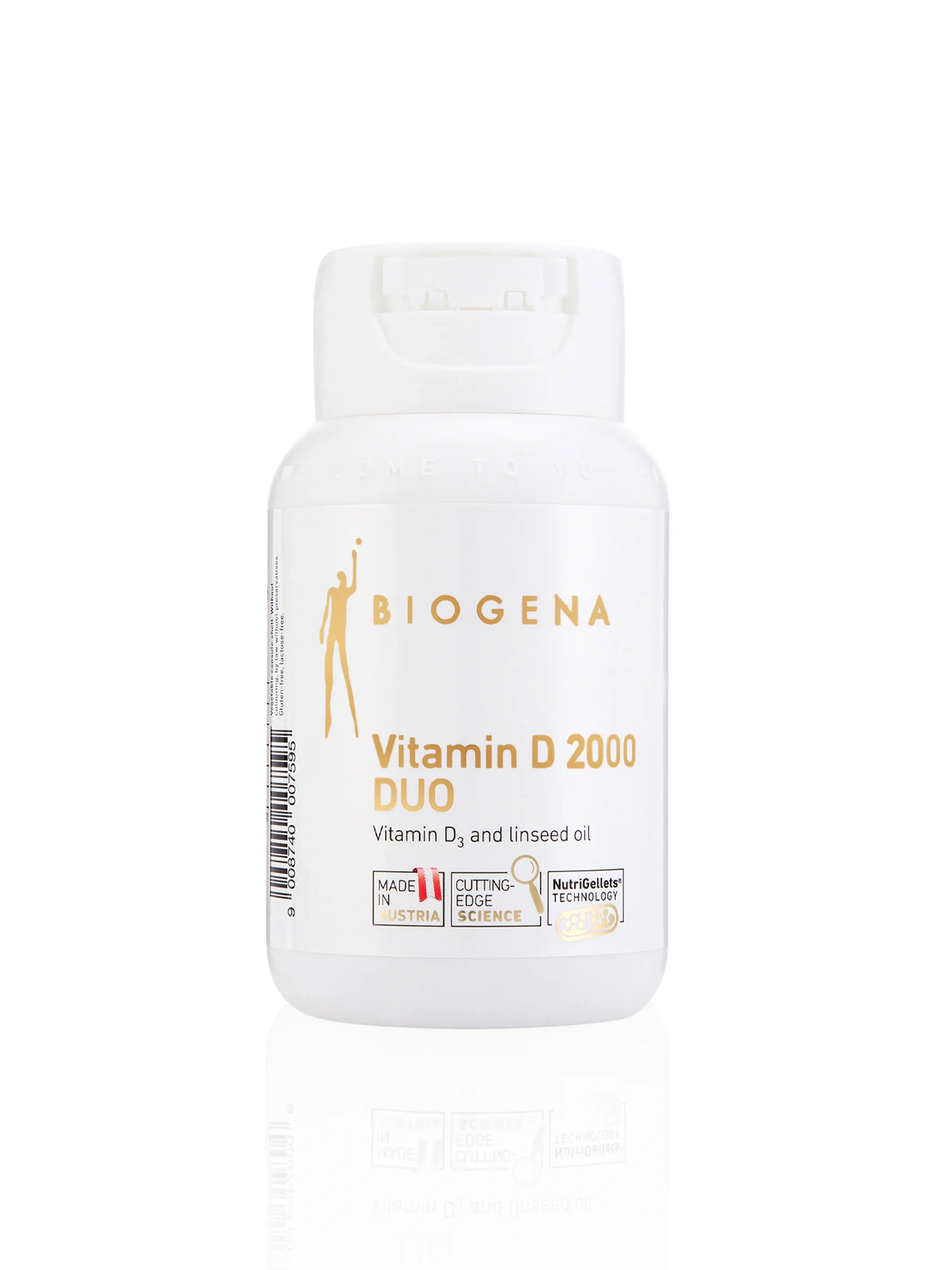 Biogena Vitamin D 2000 Duo Gold Vitamin D3 for Immune Support and Bone ...