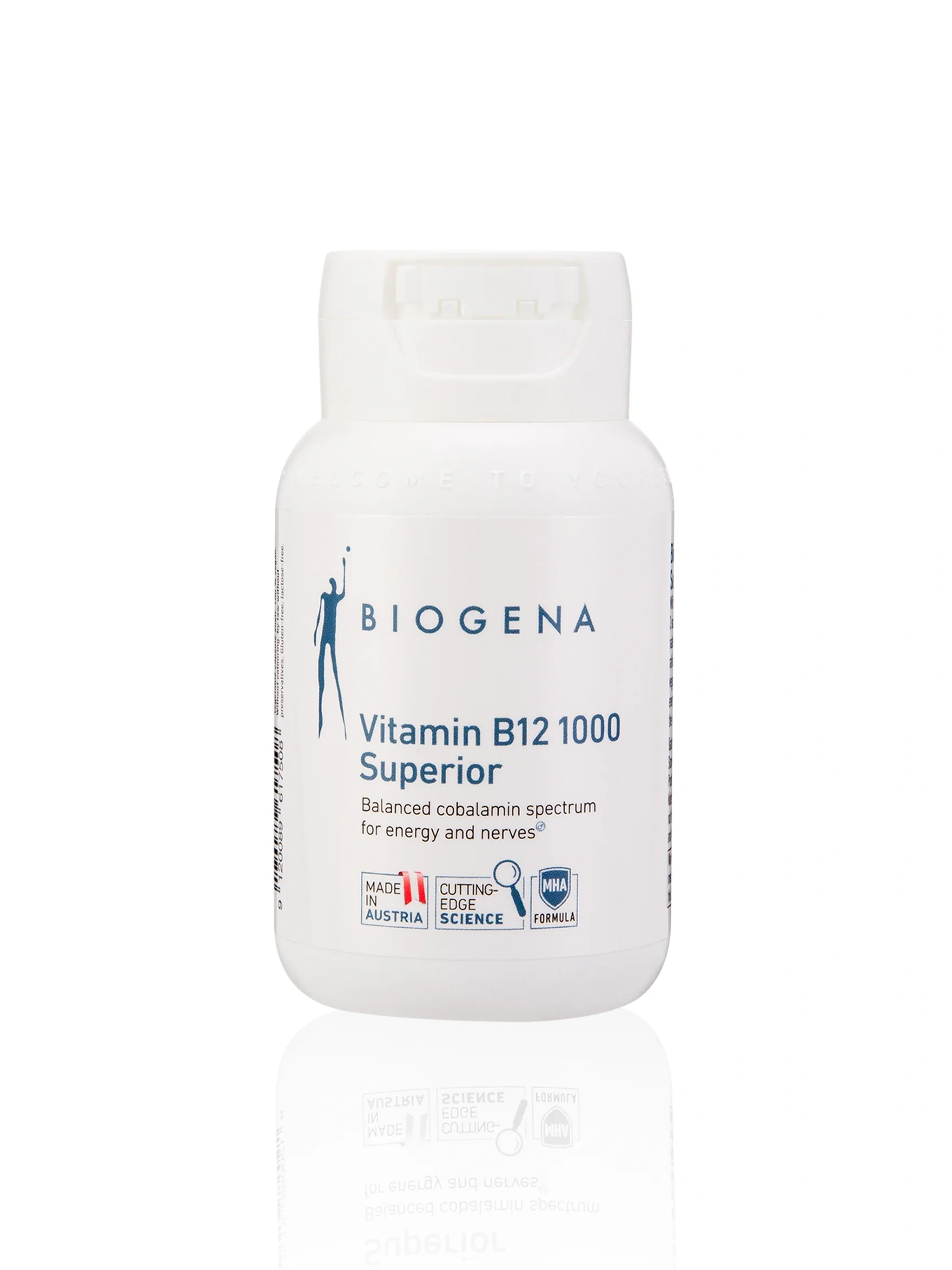 Biogena Vitamin B12 1000 Superior Energy and Nerves Support - 90 Capsules