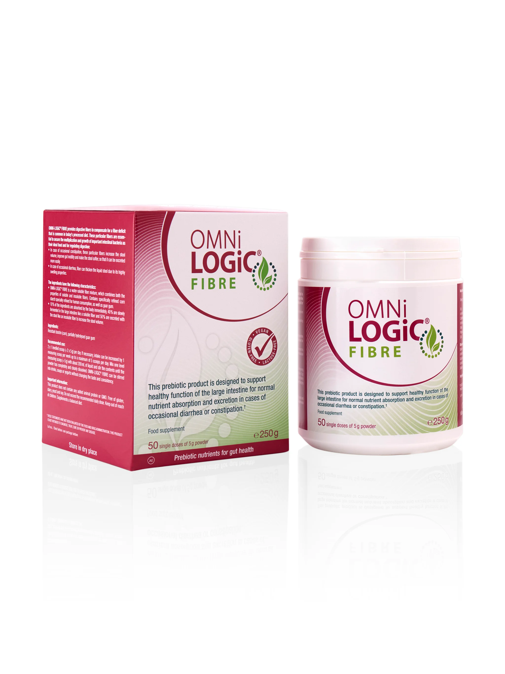 OMNi-LOGiC® FIBRE | Natural Fiber for Digestive Health & Regularity - 250g