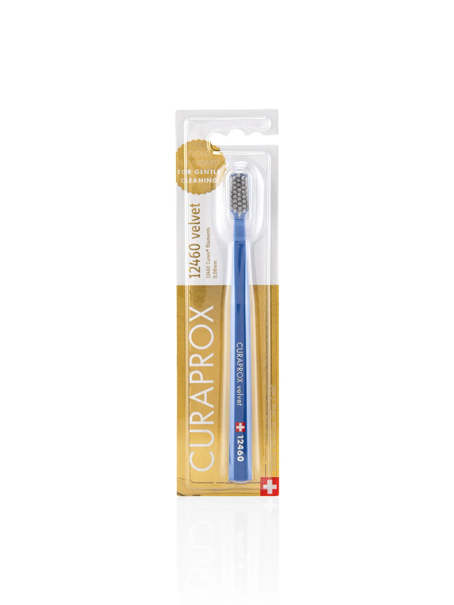 Curaprox 12460 Velvet Toothbrush with 12,460 Filaments for Gentle ...