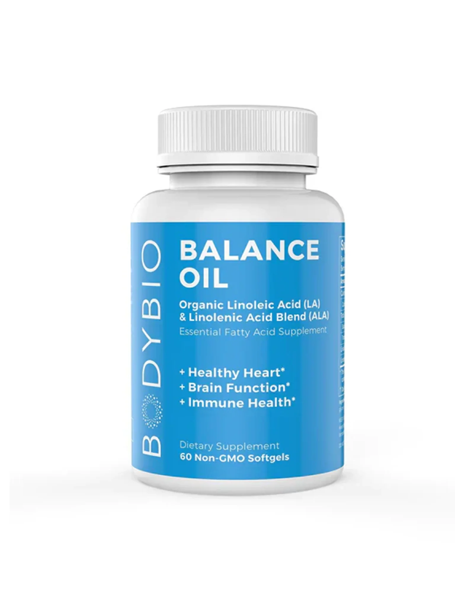 BodyBio Balance Oil | Omega 6 + 3 for Brain, Skin & Heart Health - 60 ...