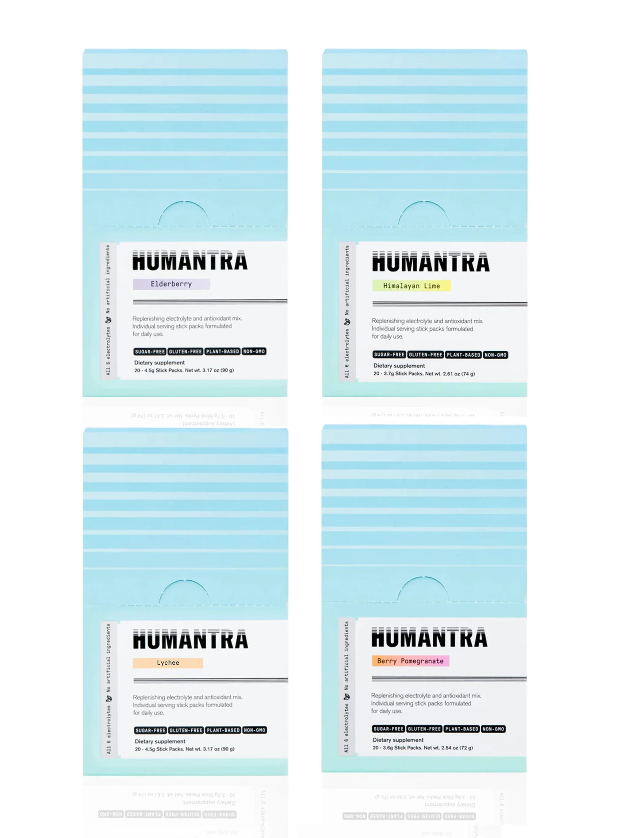 Humantra Electrolyte & Antioxidant Drink Bundle | Sugar-Free Hydration ...