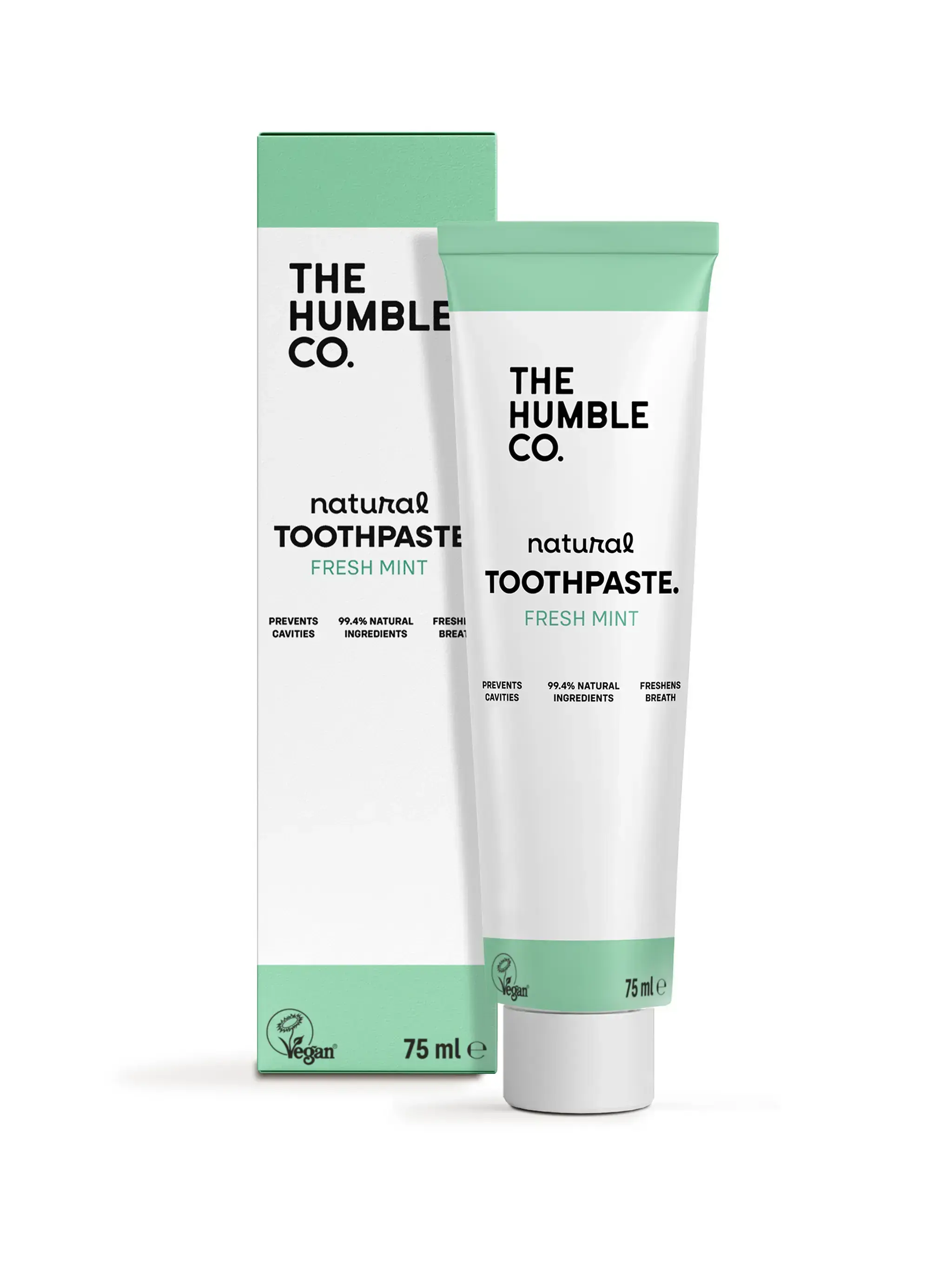 Natural Fresh Mint Toothpaste, Cosmo Certified - 75ml